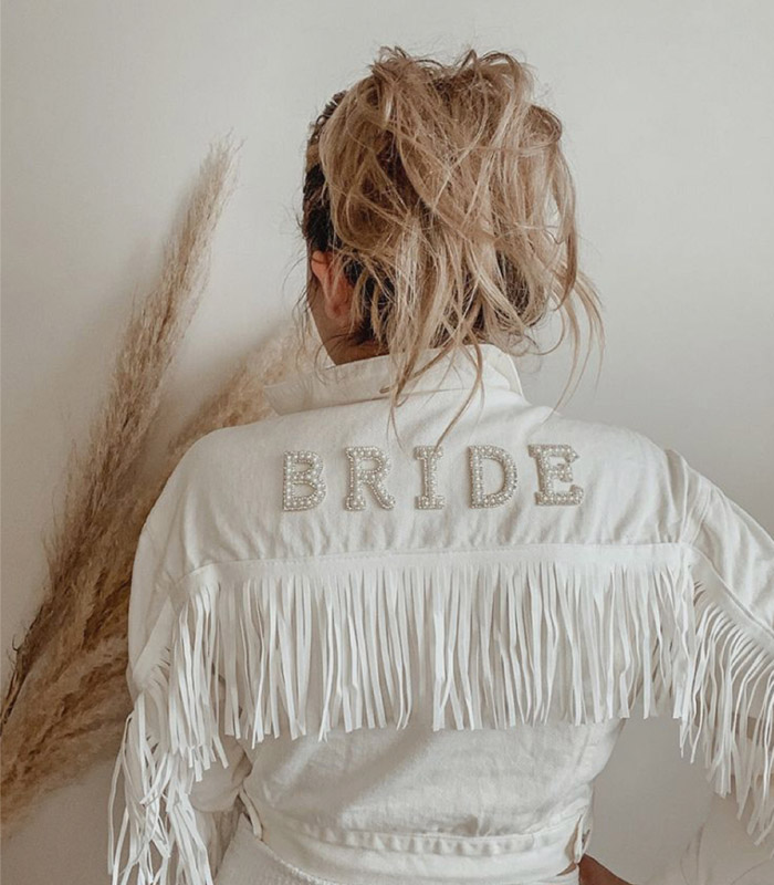 Women Fringe Denim Jacket