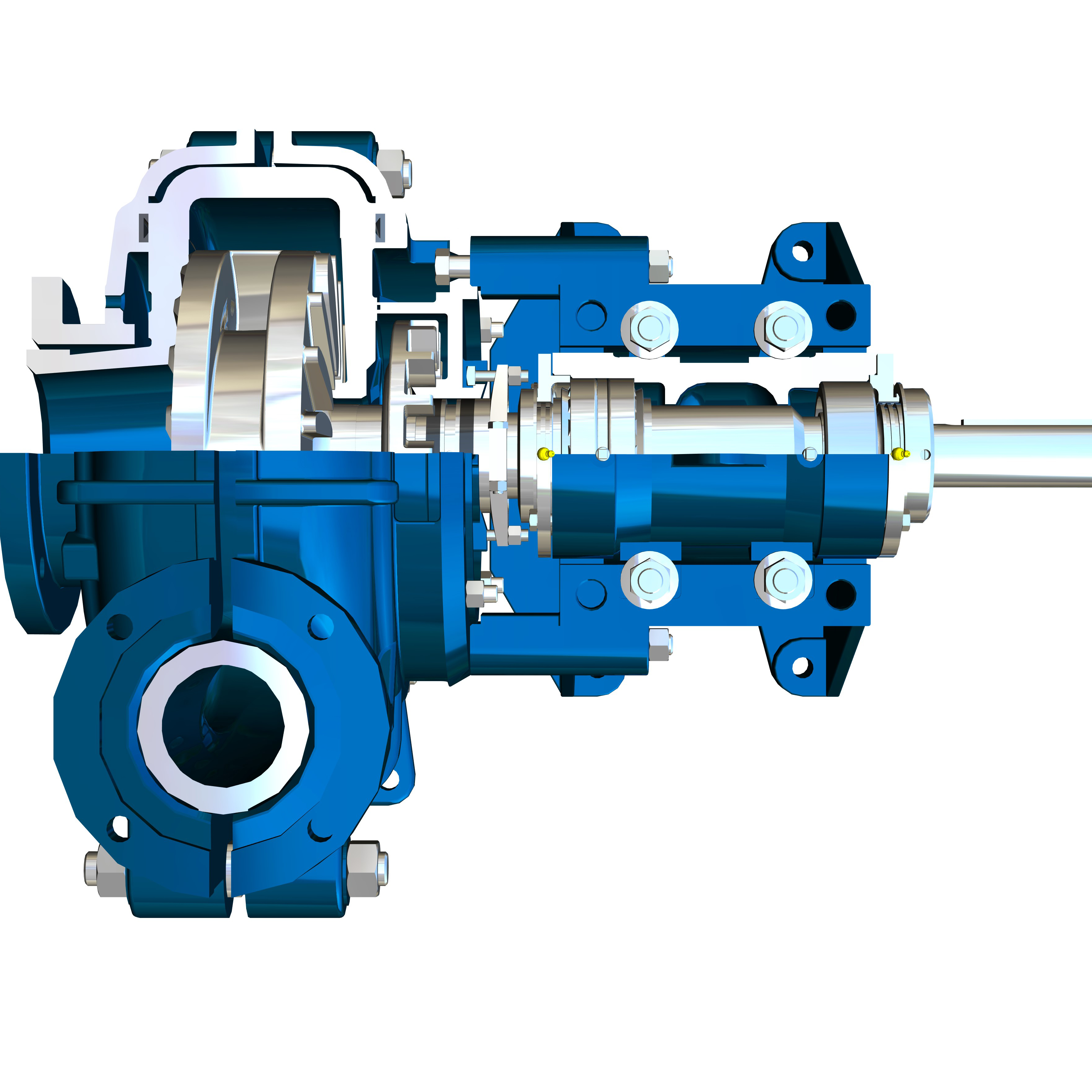 6/4D-AH Hard Metal Slurry Pump Model