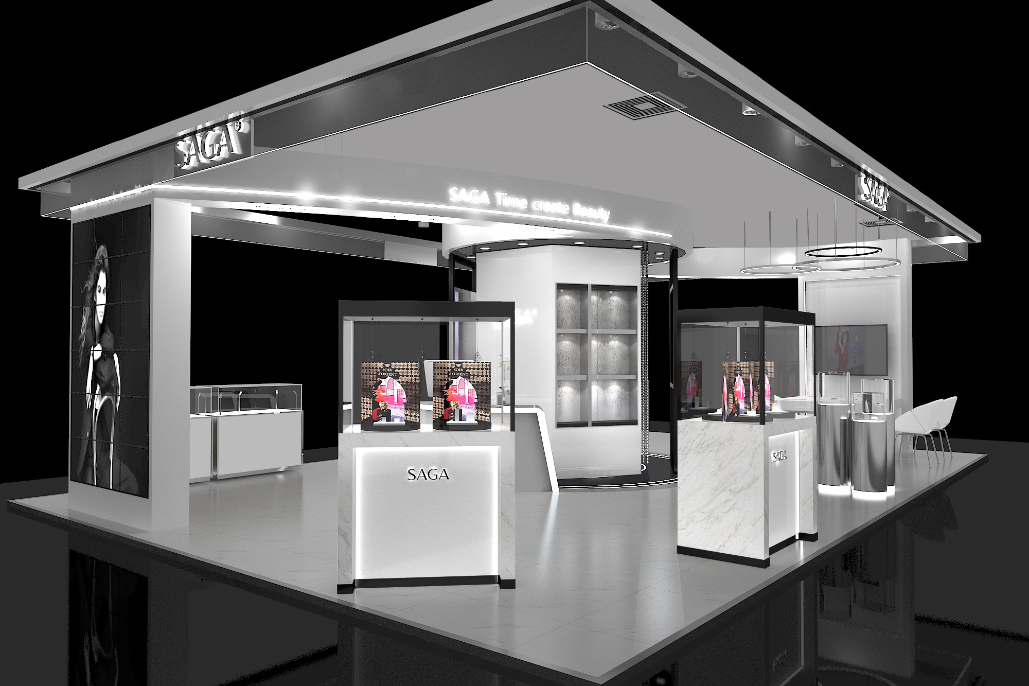 Custom High-End Watch Kiosk Project in the UK | LUXE Showcases