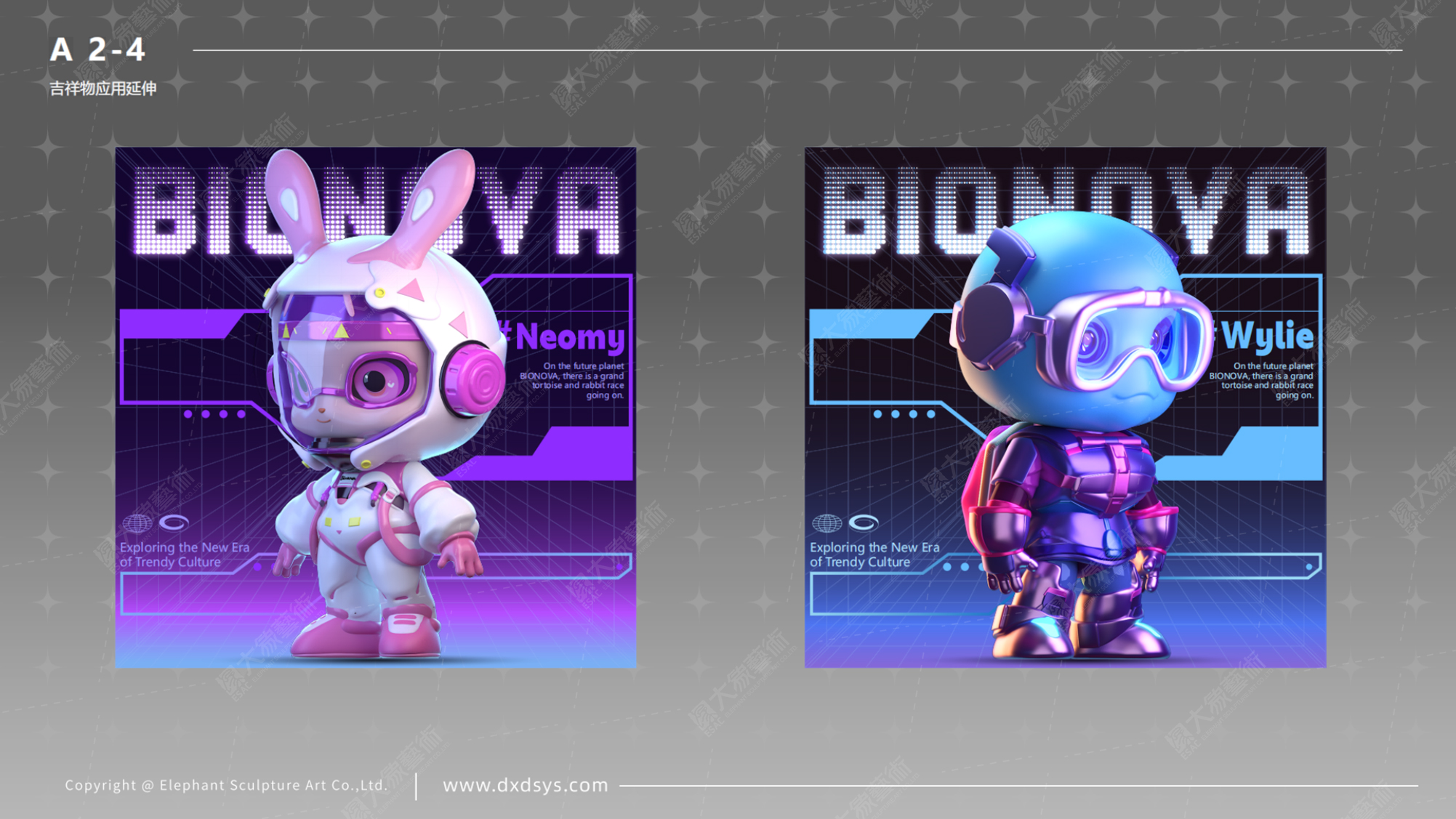 Visual Identity Design for BIONOVA Family Entertainment Center Project ...