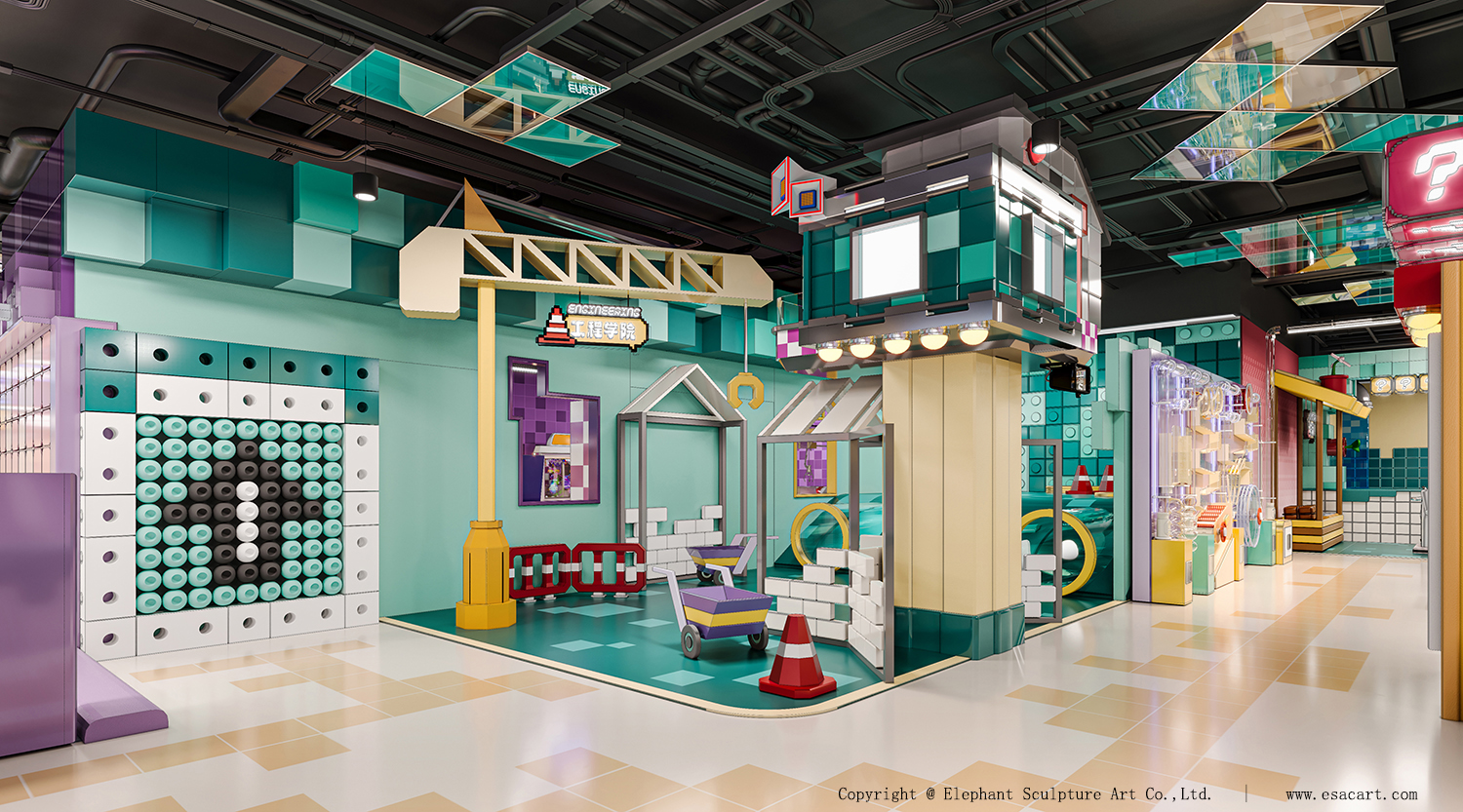 Creative Children Growth Center Fun and Colorful Kids Adventure Areas ...