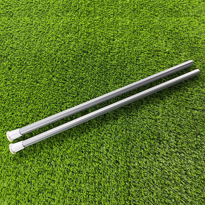 SC-TI Men's Lacrosse Shafts Lacrosse Handles with Grip Texture Silver ...