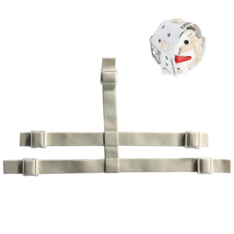 Goalie Mask 5-Point Harness - Universal Replacement Backplate Strap ...