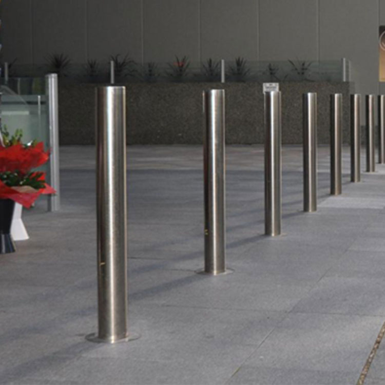 Quality Low Price Bollard Stainless Steel Road Block Barricade Parking ...