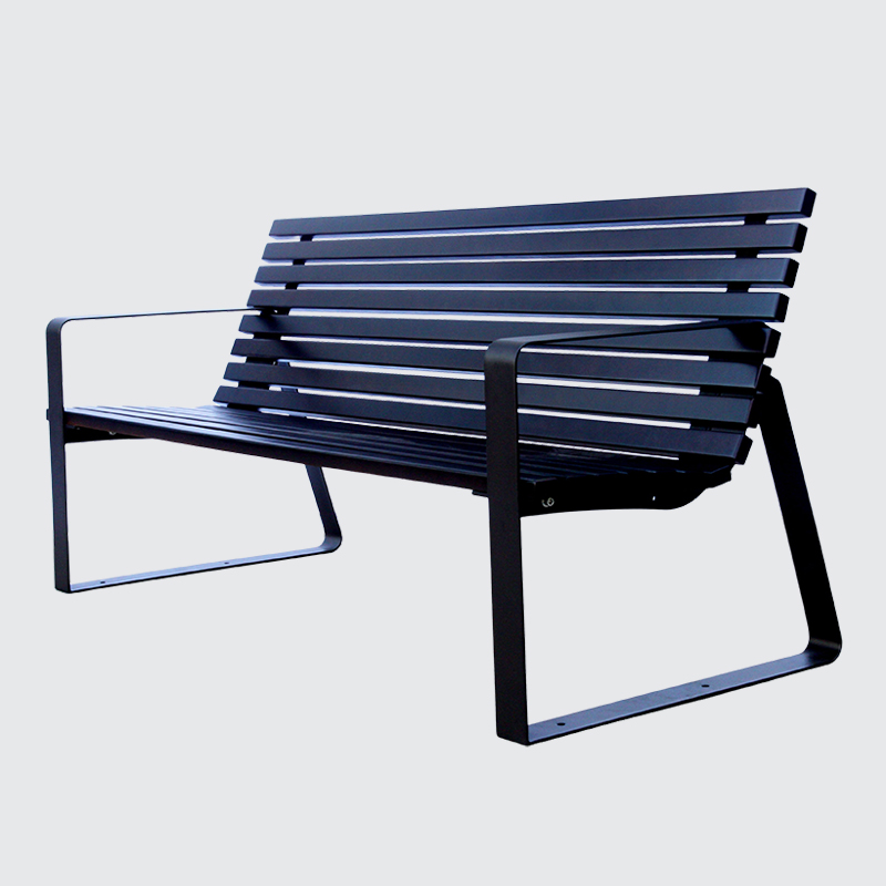 Compra profesional Bancos de madera Parque al aire libre Cómodo banco ...