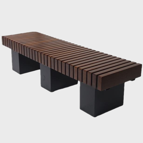 Quality OEM Wood Benches Outdoor No Back Wooden Bench Seat ...