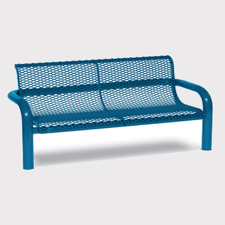 Quality Professional Metal Benches 4ft 6ft Outdoor Park Bench with ...