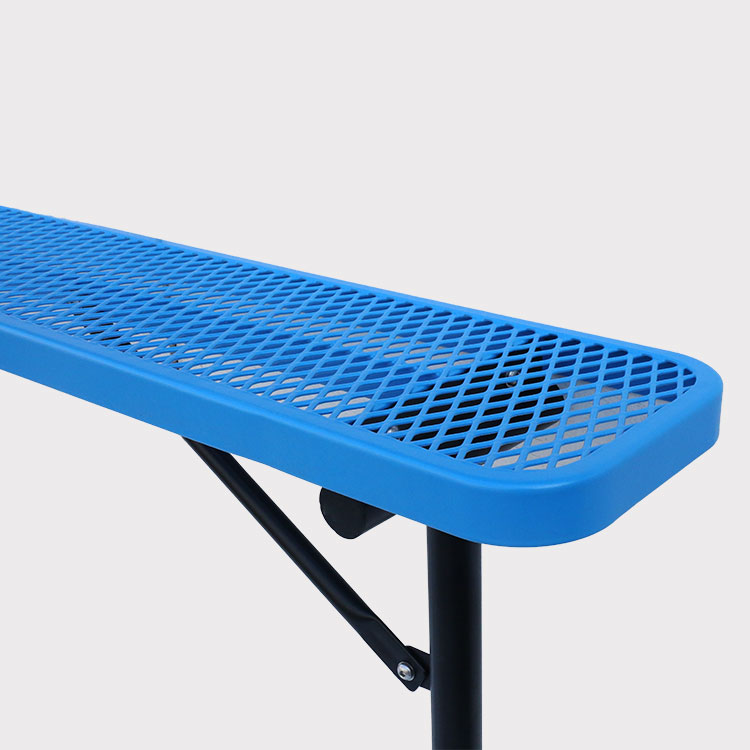 Quality Buy Metal Benches 8-foot Thermoplastic Polyolefin Coated ...