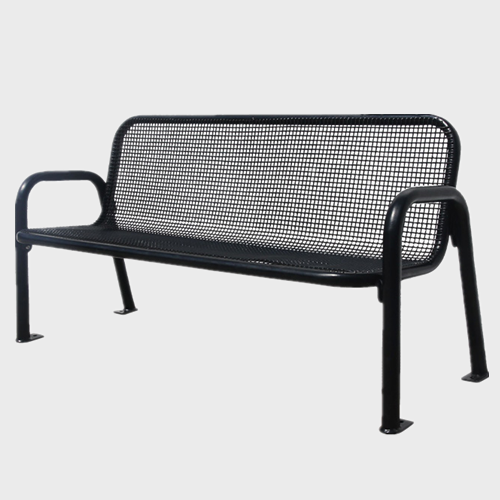 OEM Low Price Metal Benches 6 Foot 8 Foot Outdoor Patio Metal Mesh ...