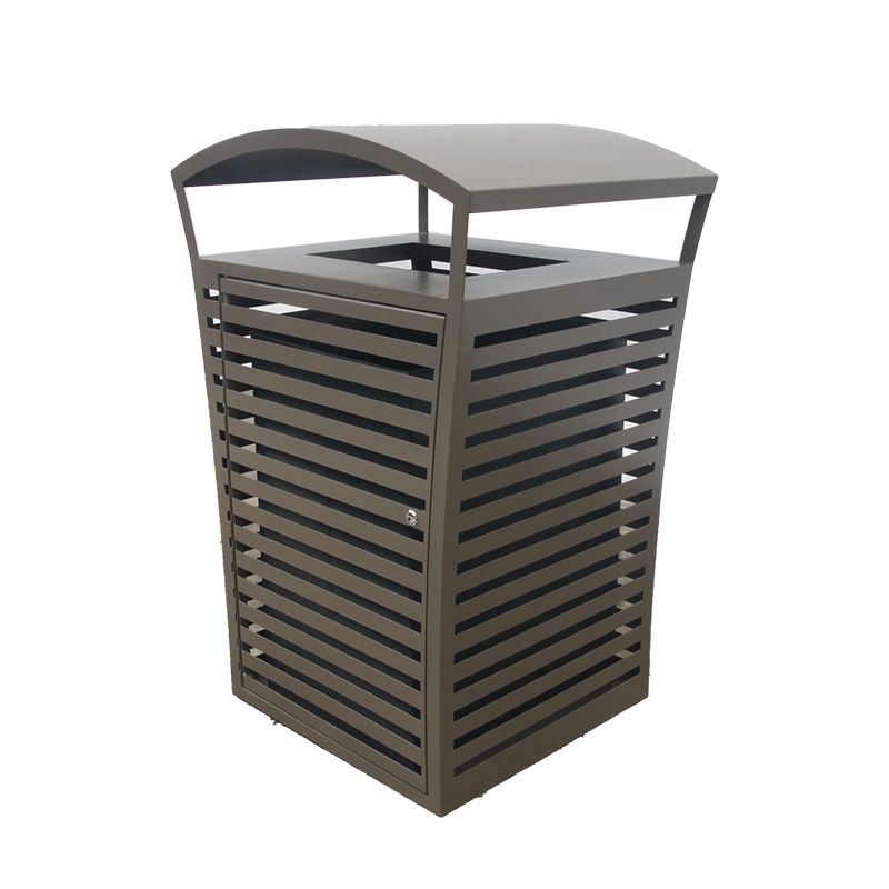 Quality OEM Metal Trash Bin Outdoor Pakrk Metal Trash Bin Manufacturers ...