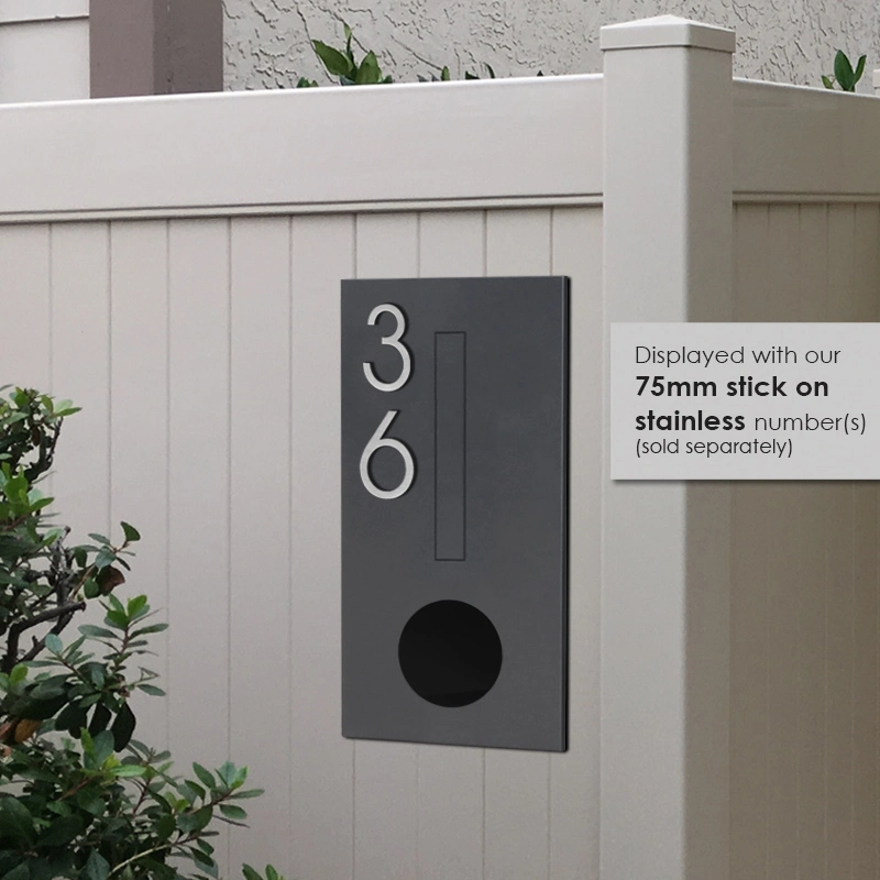 Quality Buy Letter Box/Mailbox Modern Indestructible Large Steel ...