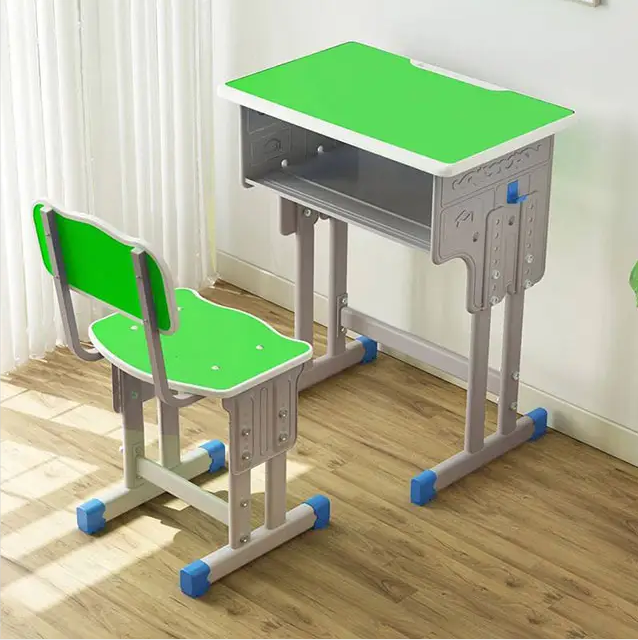Quality Professional School Furniture Single School Desk and Chair ...