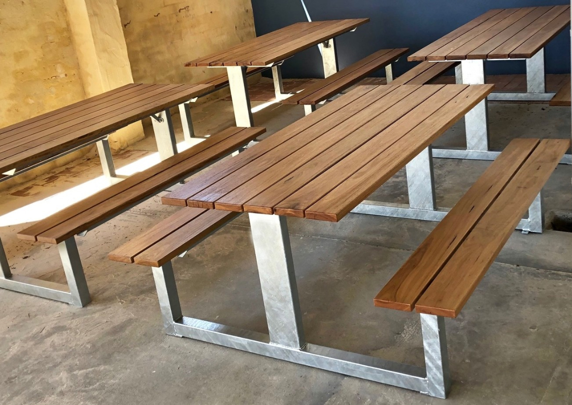 Quality Low Price Hardwood/WPS/EP Wood Picnic Table Commercial Outdoor ...