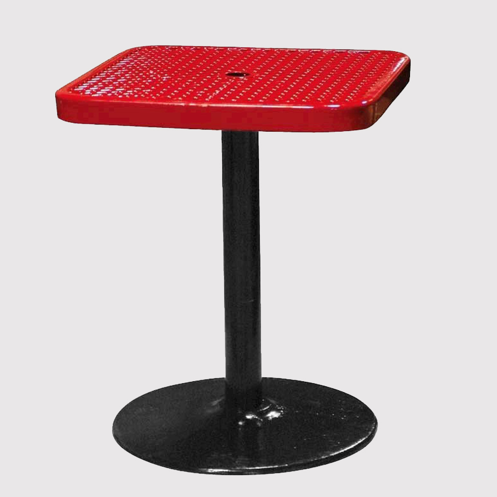 Custom Low Price Thermoplastic Coated Picnic Tables 24" Expanded Metal ...