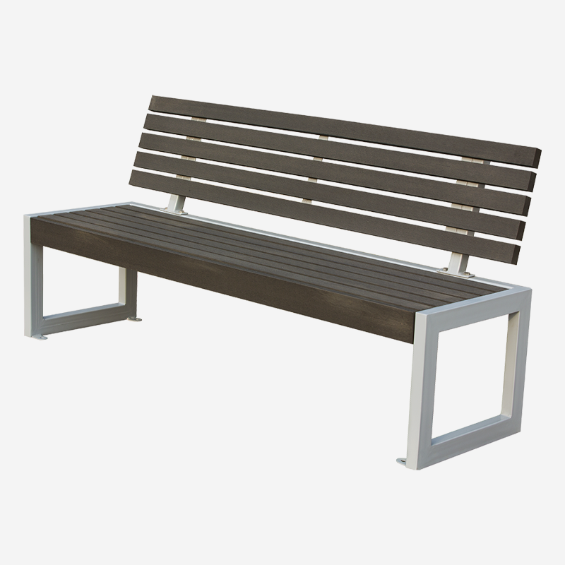 Outdoor Park Outside Garden Patio Recycled Plastic Bench Seating OEM ...
