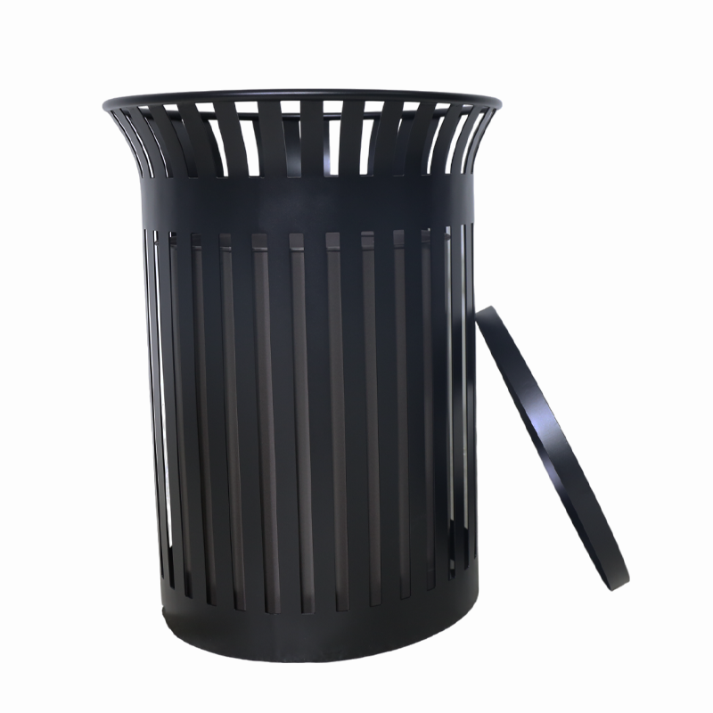 OEM Professional Metal Trash Bin Powder Coating Metal Trash Bin ...