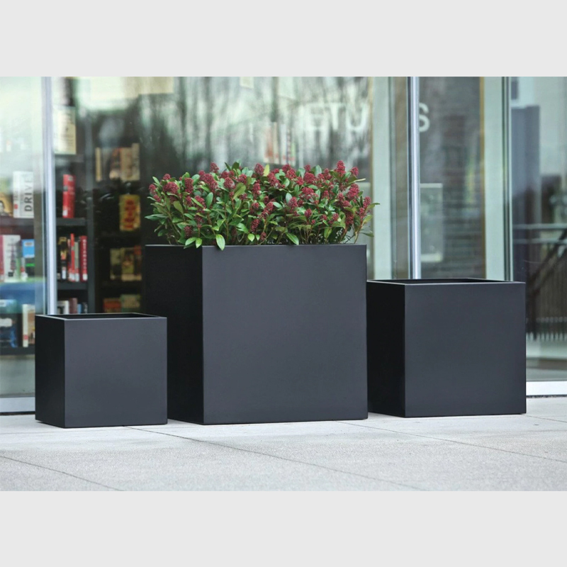 Custom Professional Planters Metal Garden Outdoor Planter Pots ...