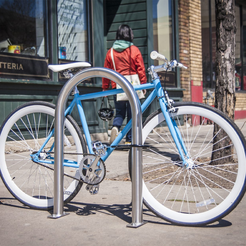Outdoor Street Public Commercial Stainless Steel Bike Parking Rack ...