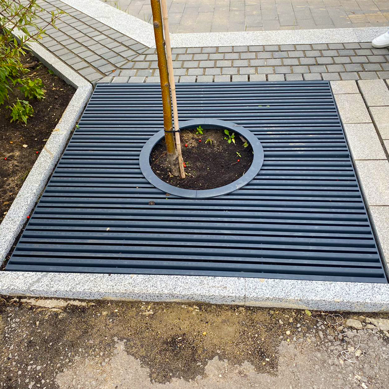 Design Custom Square Metal Tree Grating Tree Pit Cover Tree Guard | Arlau