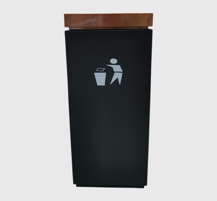 Buy Low Price Indoor Trash Bin Stainless Steel Dustbin with Ashtray ...