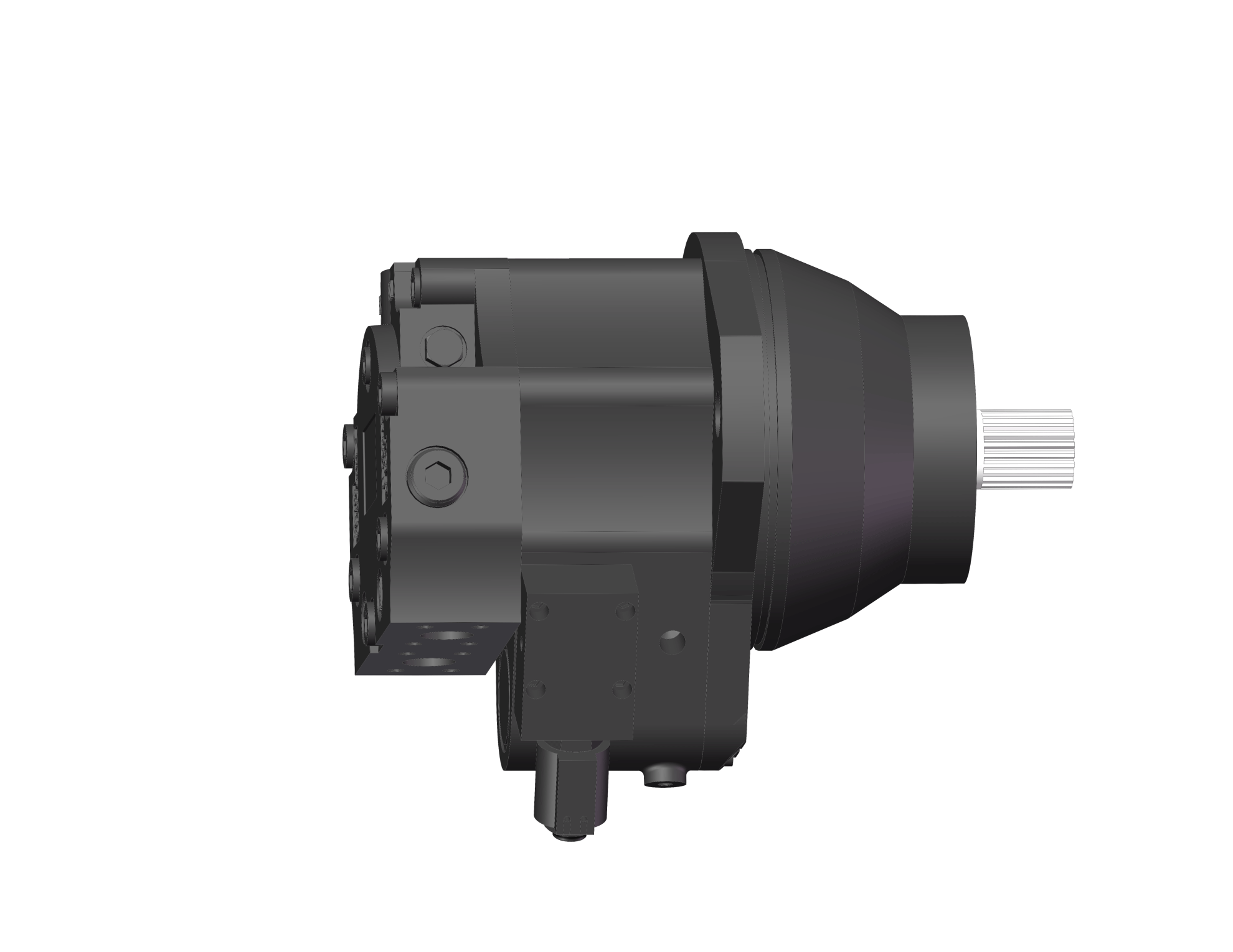 LMV Series Closed Variable Axial Piston Motor | Highland Hydraulic