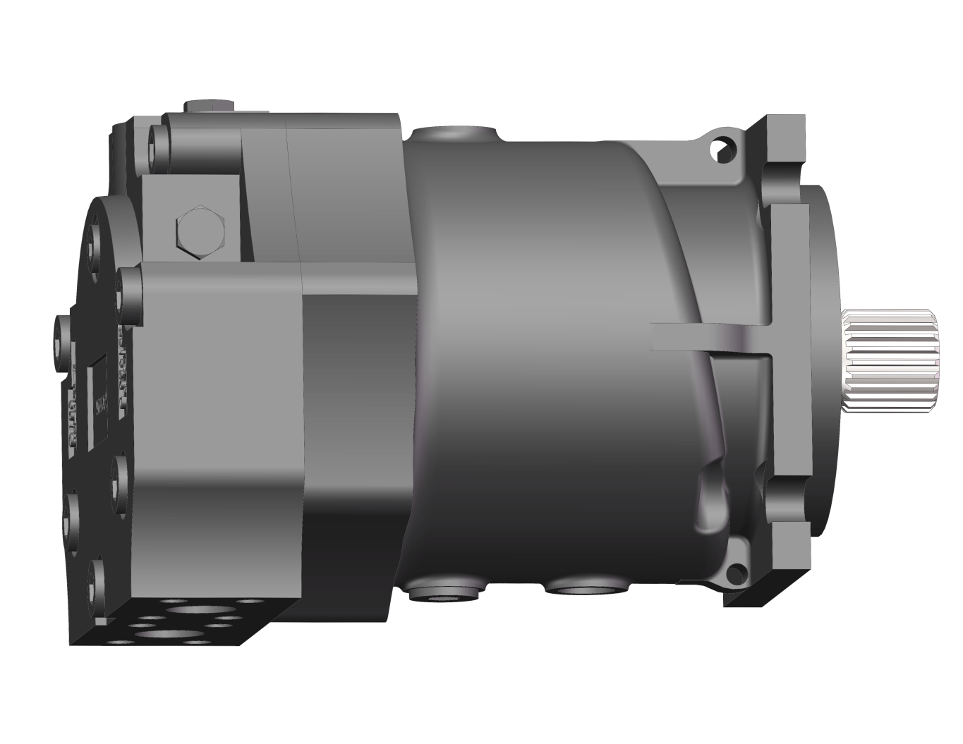 LMF Series Closed Axial Piston Motor | Highland Hydraulic
