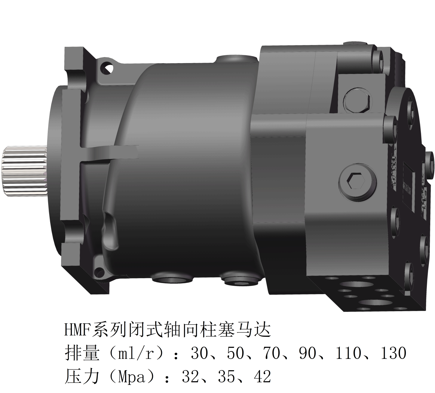 HMF Series Closed Axial Piston Motor | Hydrostatic Motor