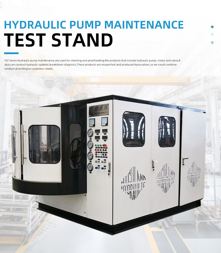 Hydraulic Test Bench Professional Equipment for Testing Hydraulic Pumps ...