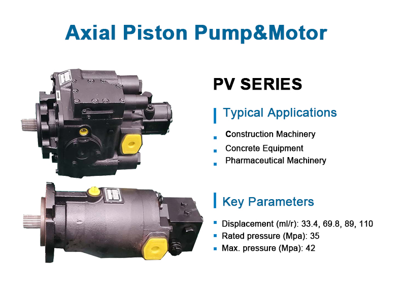Closed Circuit Axial Piston Transmission Hydraulic Pumps Motors ...