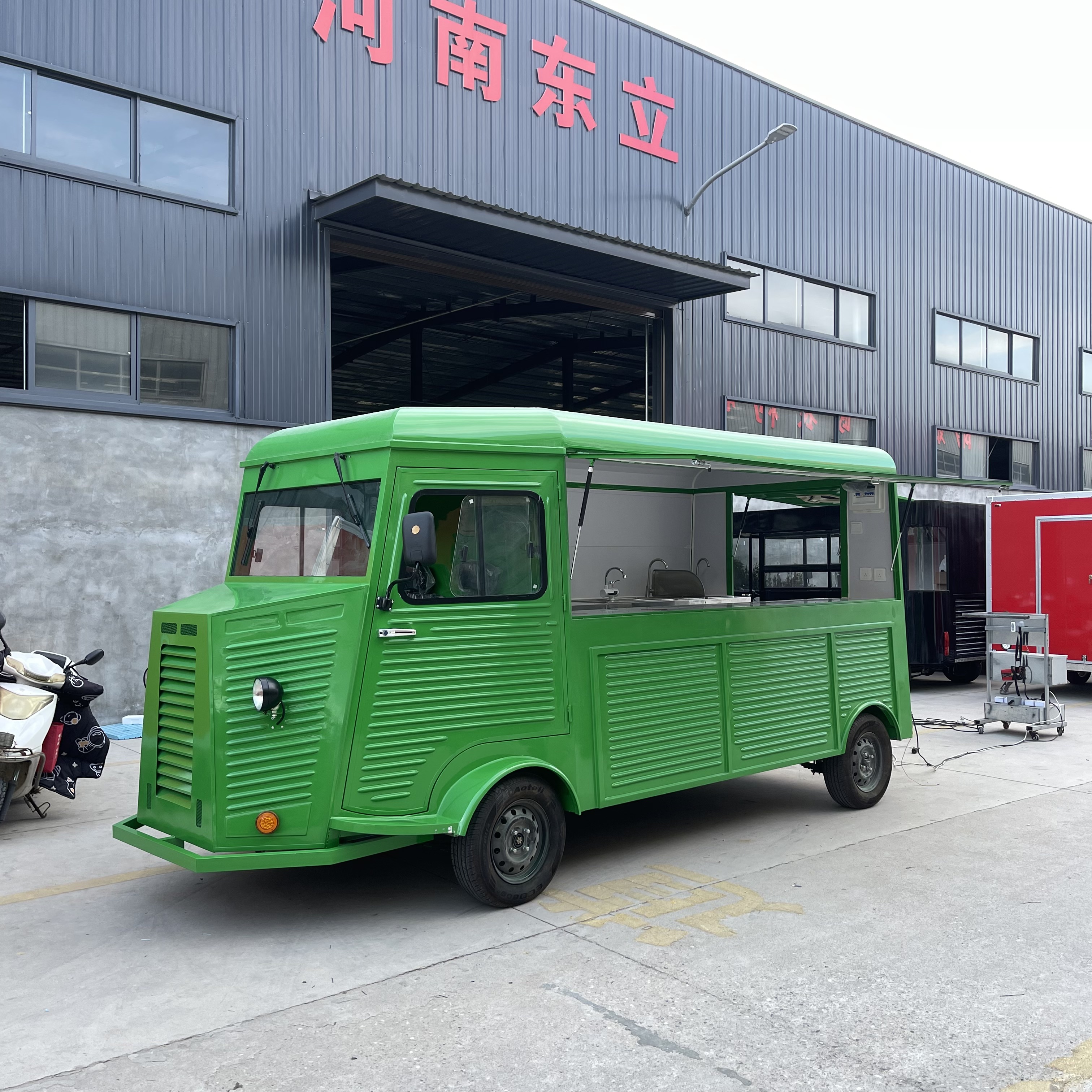 China Mobile Kitchen Food Van Food Multi-function Mobile Food Trailer ...