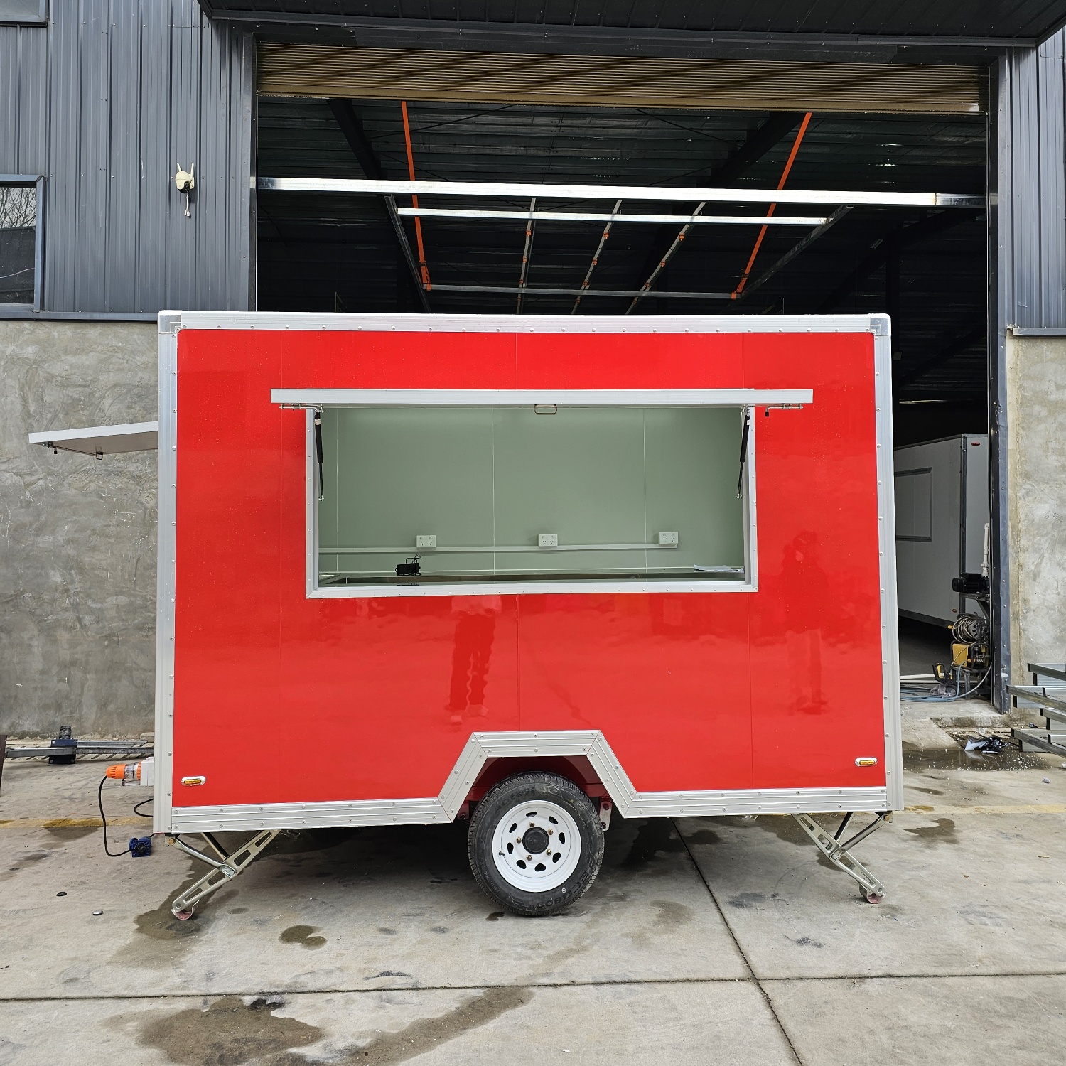 Airstream Food Trailer Square Food Trailer Concession Trailers Mobile ...