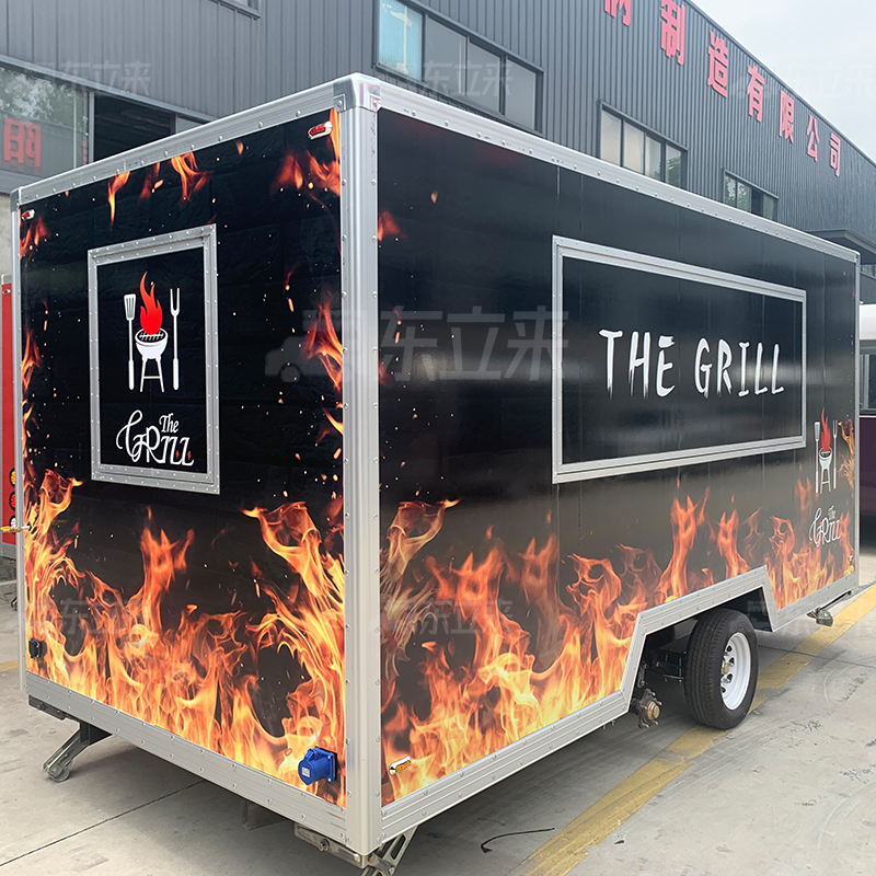 Portable BBQ Trailers: Mobile Culinary Stations