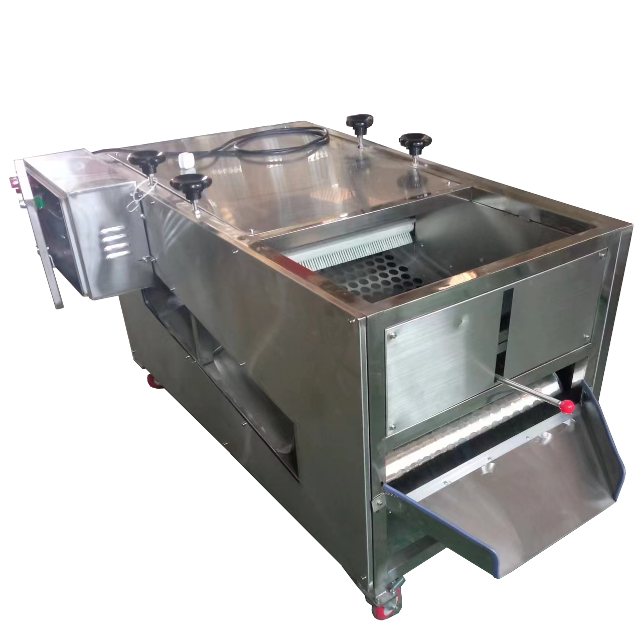 High Efficiency Shiitake Mushroom Leg Cutting Equipment Mushroom Root ...