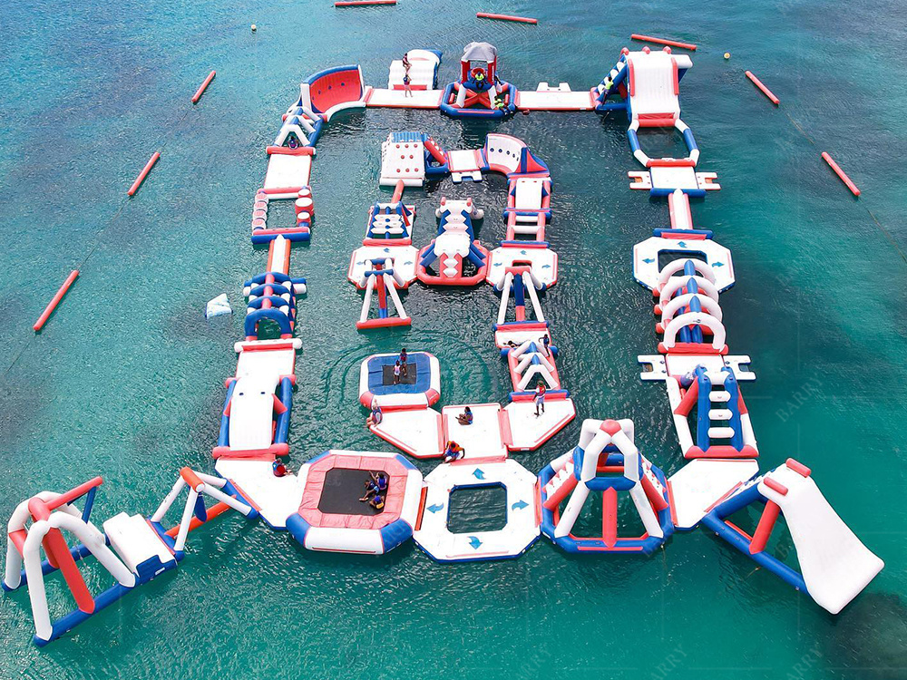 Large Sea Adventure Amusement Park with Water Park | Barry Inflatable