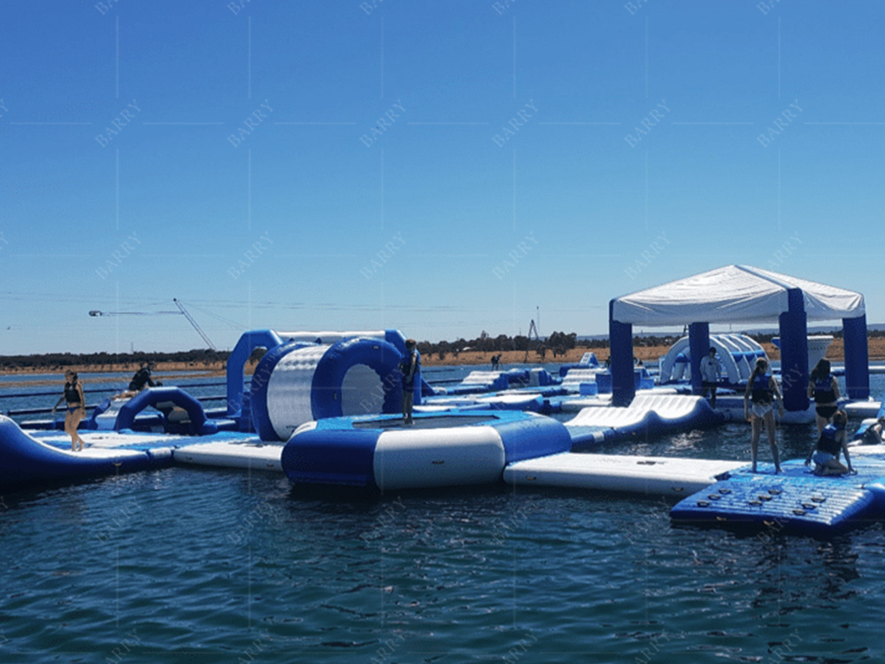 0.9Mm Plato Pvc Open Water Big Inflatable Aqua Park for Ocean | Barry ...