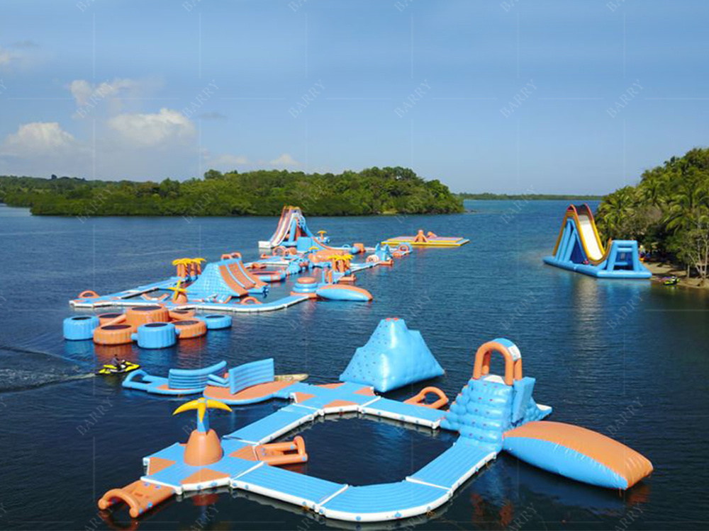 Customized Urban Air Adventure Park Island Water Park | Barry Inflatable