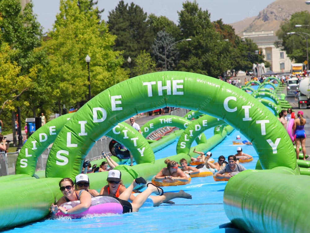 Barry Inflatable Slip N Slide Bounce House Slip N Slide Bounce ...