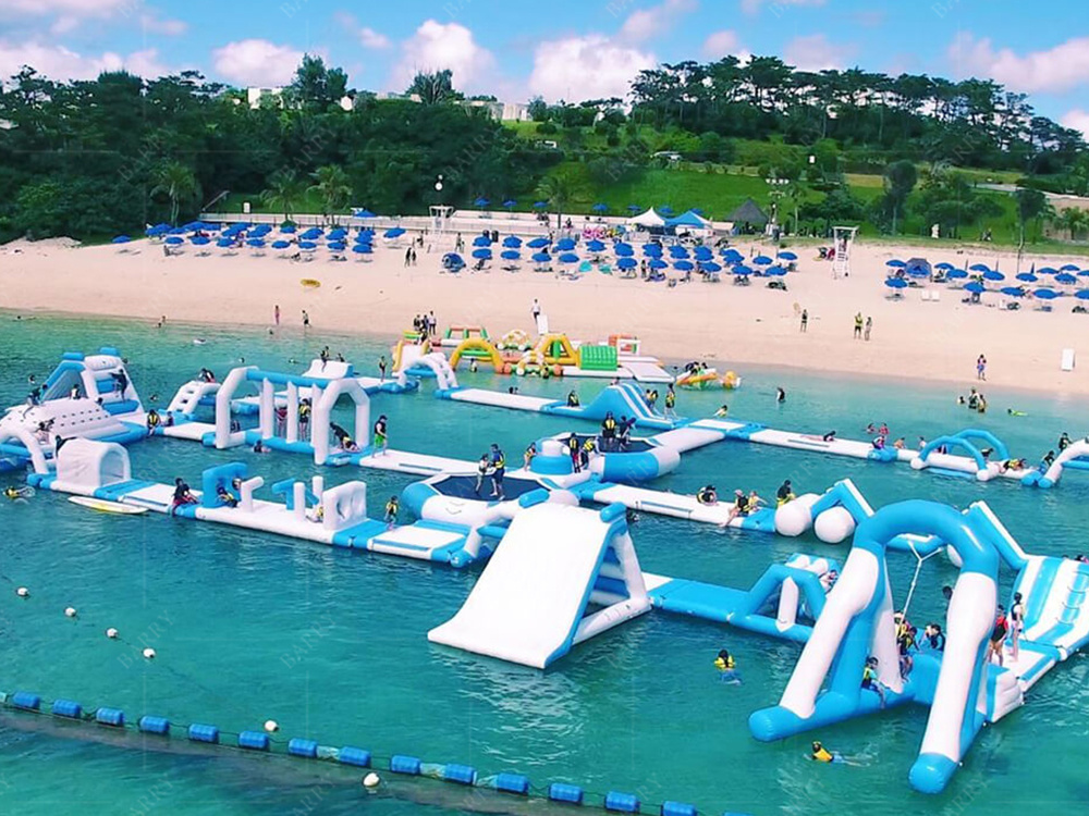Inflatable Splash Adventure Water Park for Adult and Kids | Barry ...