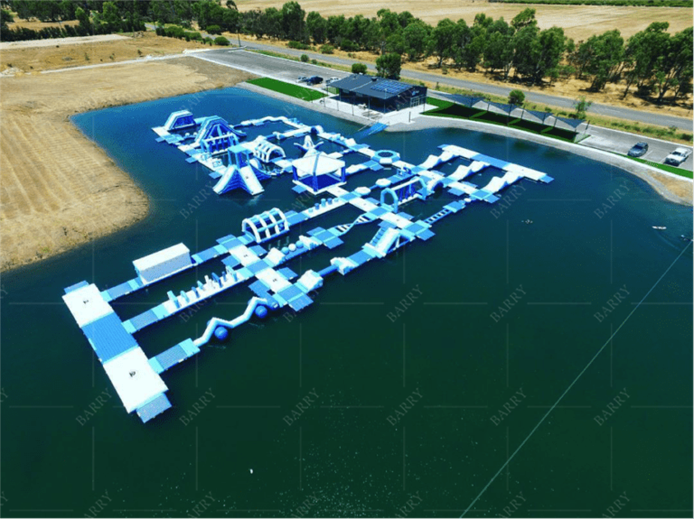 Inflatable Splash Adventure Water Park for Adult and Kids | Barry ...