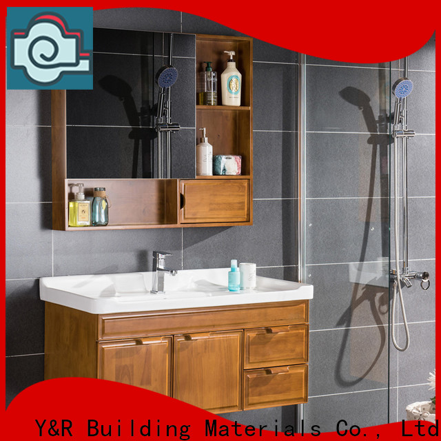 Custom Best Pvc Mdf Bathroom Cabinet Company | Y&r Furniture