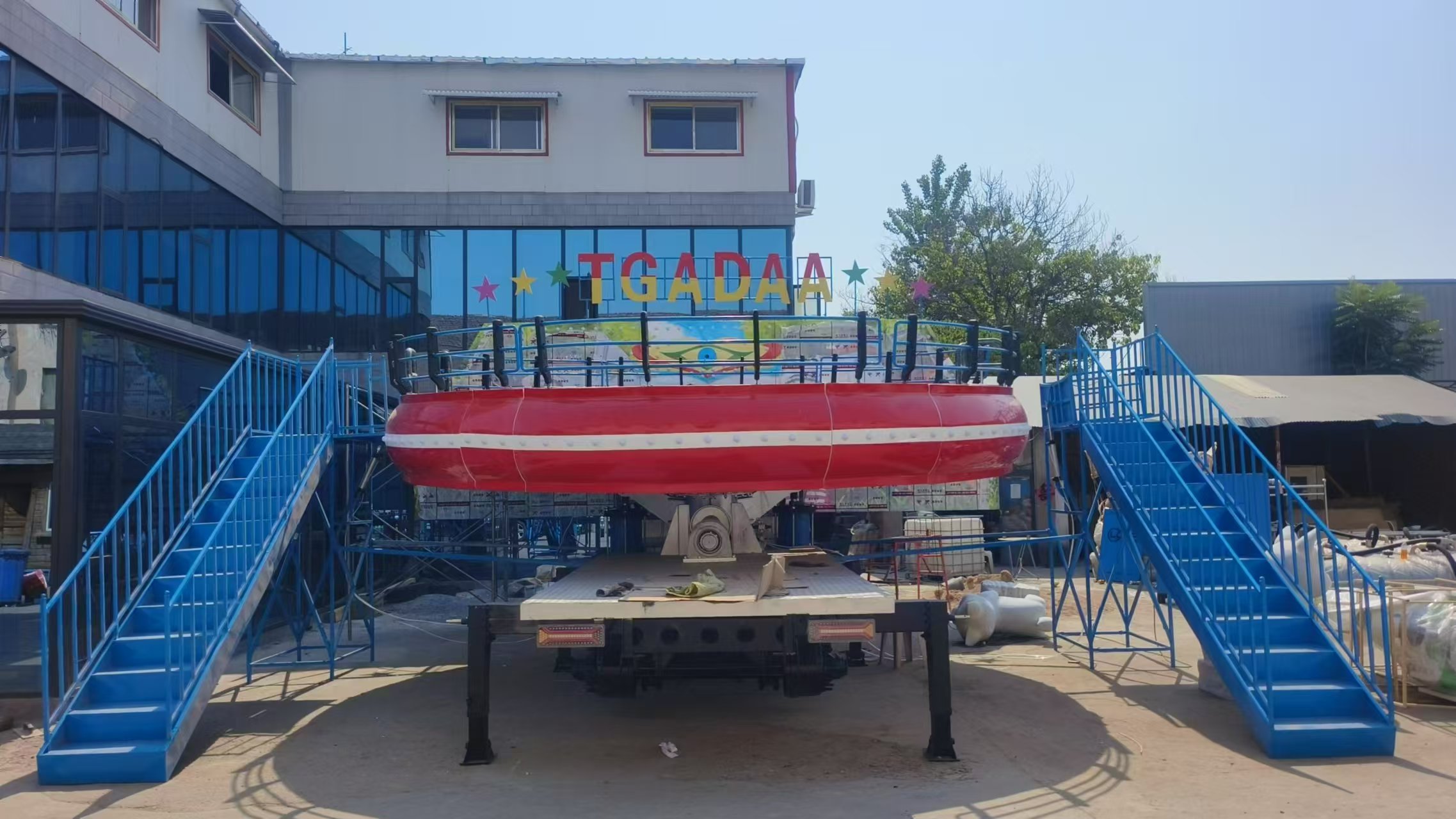 Disco Turntable on Trailer Mobile Attractions | Flexible, Cost ...