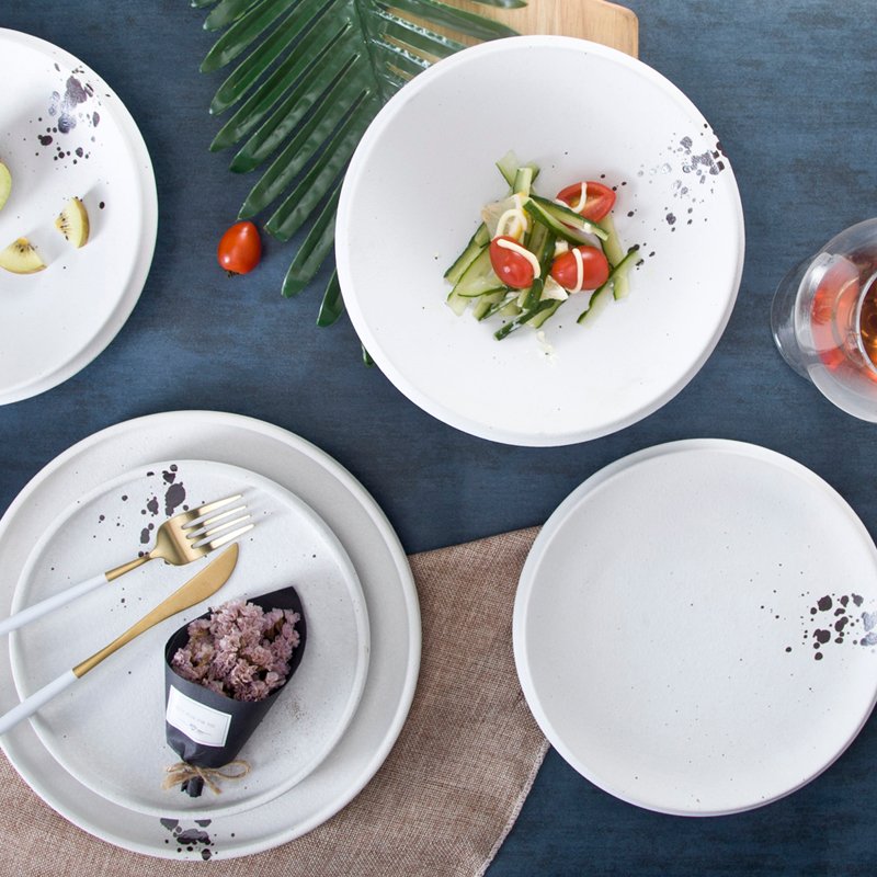 Modern Porcelain Dinnerware Set, Cheap Porcelain Plates -Two Eight
