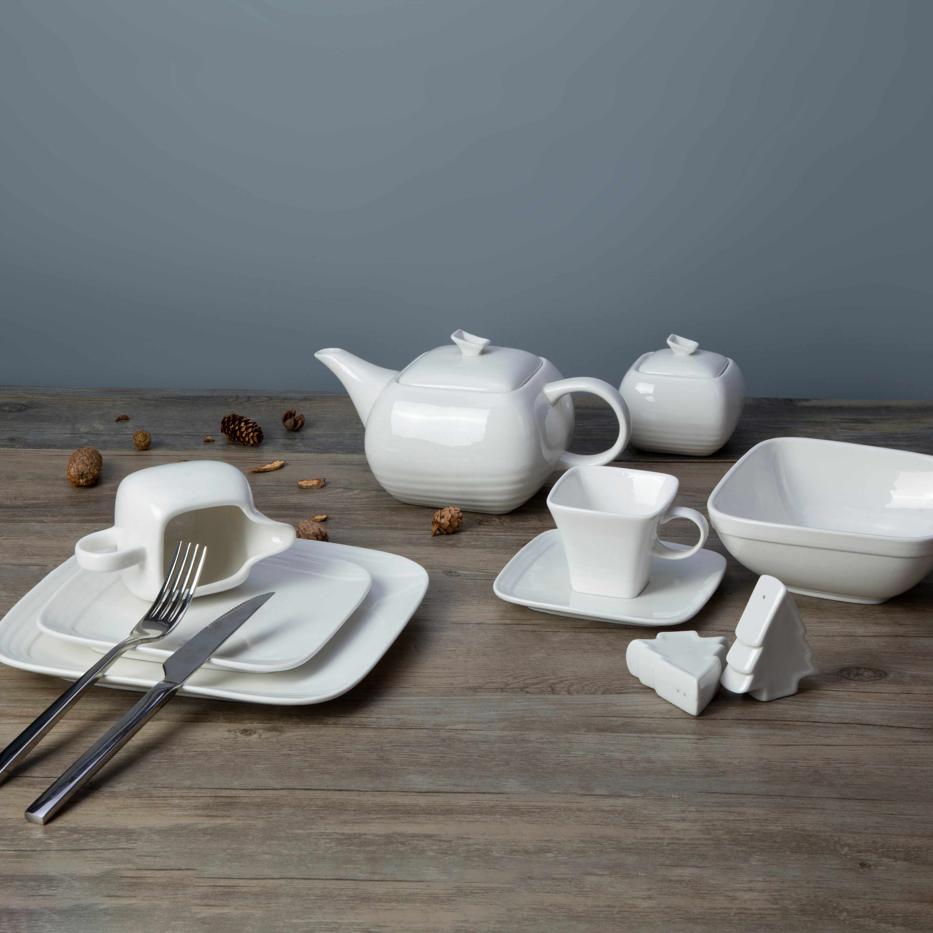 Simple Elegance: Stunning Plain White Dinnerware Sets for Every ...
