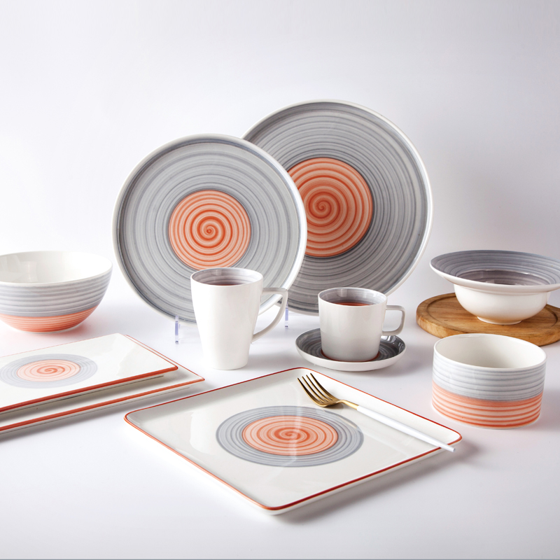 Luxury Hotel Supplies Colorful Mexican Ceramic Dinnerware Sets, Color ...
