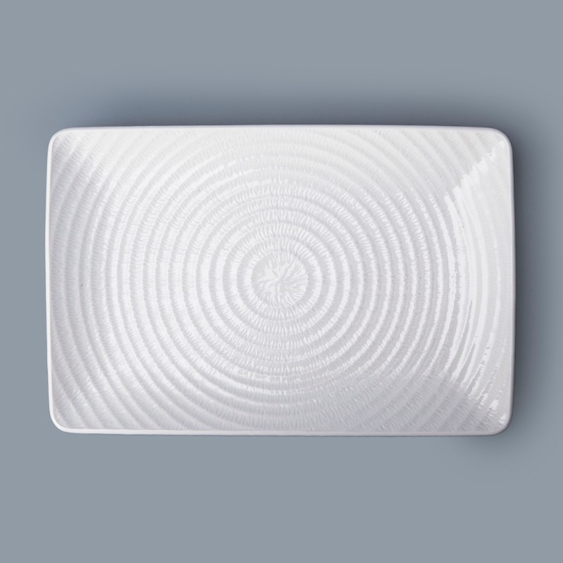 Custom Ceramic Rectangular Plate Manufacturers for Bistro | Two Eight