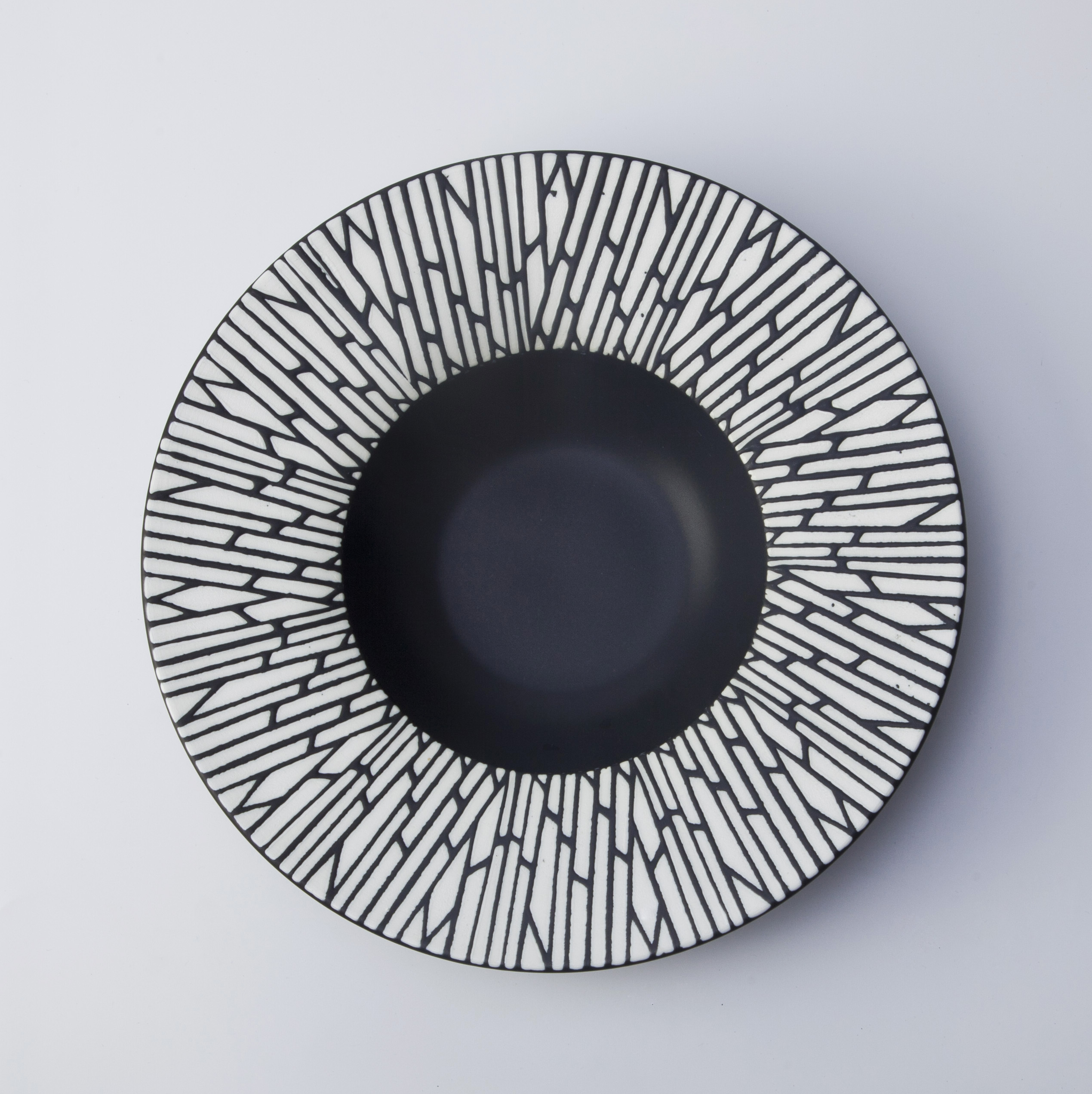 Japanese Chinaware Dinner Plate Porcelain Tableware Deep Soup Plate-Two ...