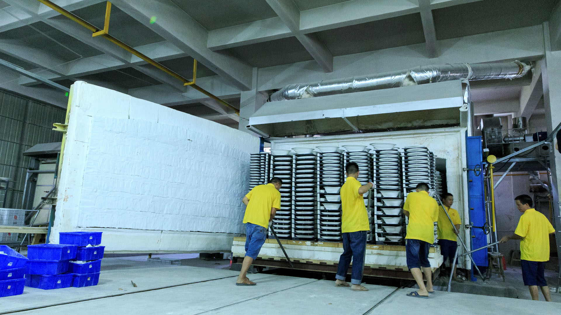 High Quality Ceramic Tableware Production Process - the Kiln Factory