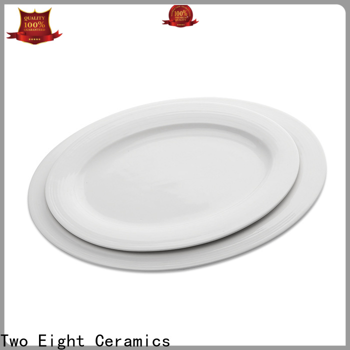 Custom Printed Ceramic Plates Manufacturers for Bistro | Two Eight