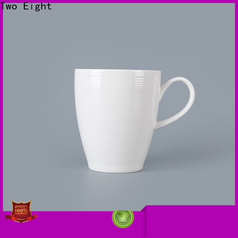 New Tall White Coffee Mugs Factory for Bistro | Two Eight