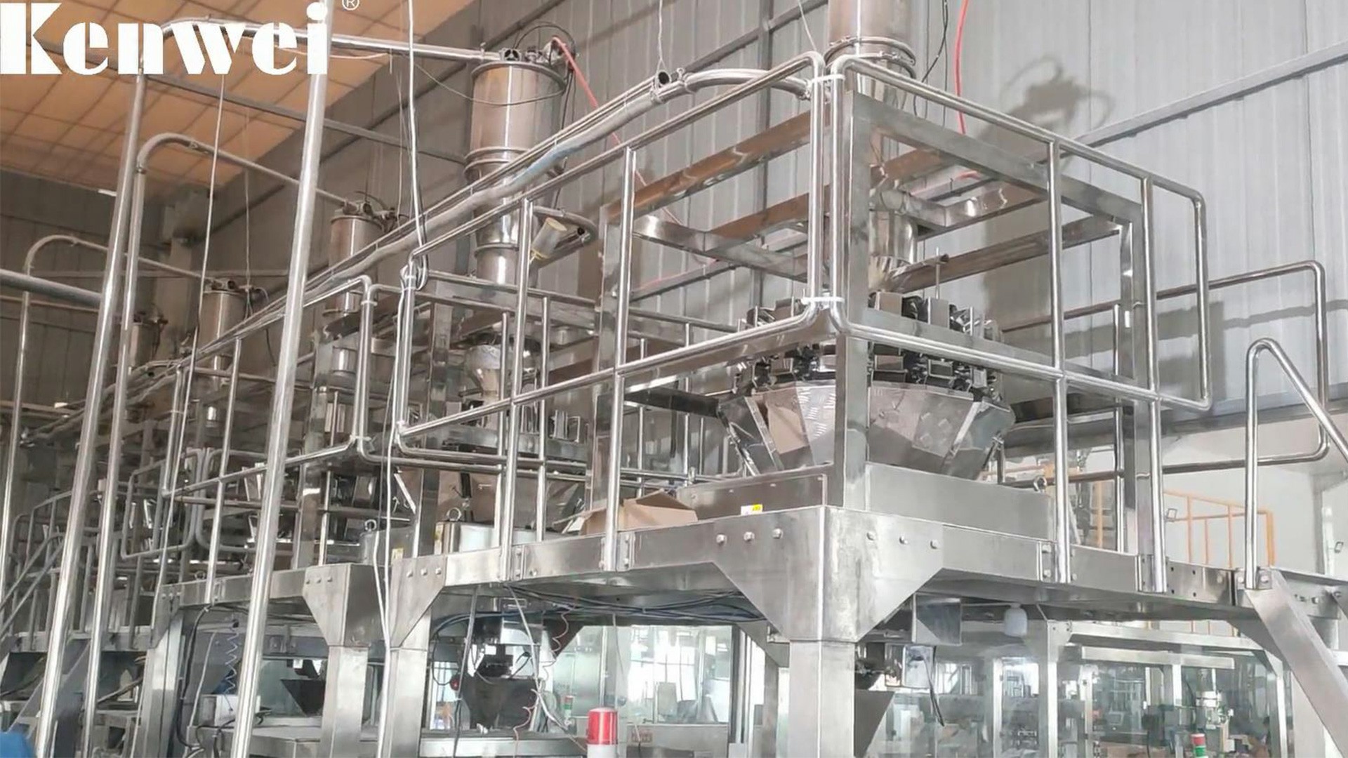 Automatic Rice Pouch Packing System : High Speed 16 Heads And 14 Heads...